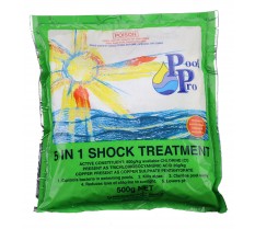 5 in 1 Shock Treatment (500g) – Dad's Pool Shop