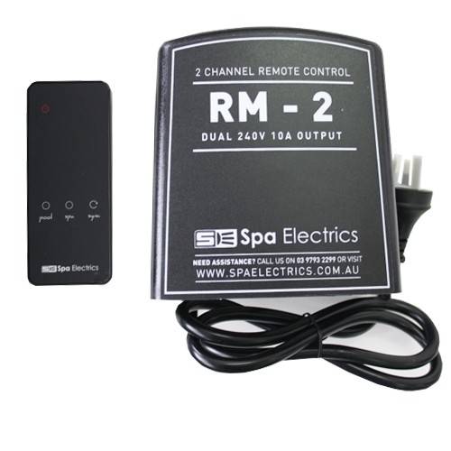 Spa Electrics Two Channel Remote Control – Dad's Pool Shop